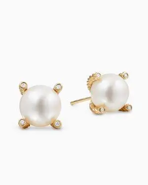 David Yurman Stud Earrings - Pearl