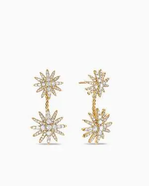 David Yurman Starburst Drop Earrings - Diamond