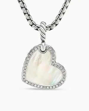 David Yurman Dy Elements® Heart Amulet - Mother Of Pearl