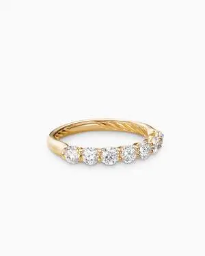 David Yurman Dy Eden Band Ring - Diamond