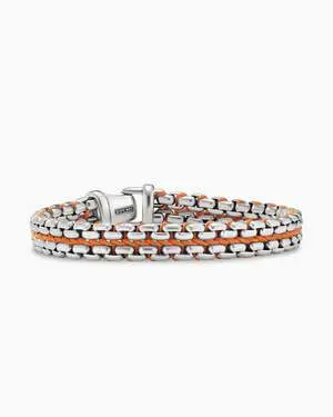 David Yurman David Yurman Woven Box Chain Bracelet Multicolor