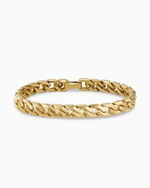 David Yurman Curb Chain Angular Link Bracelet