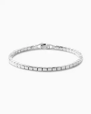 David Yurman Spiritual Beads Cushion Bracelet - All Sterling Silver