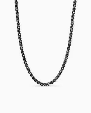 David Yurman Box Chain Necklace - Stainless Steel With Pvd