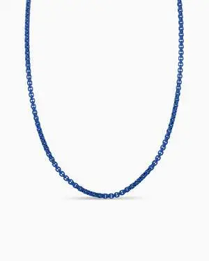 David Yurman Box Chain Necklace - Blue