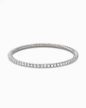David Yurman Pavé Stretch Bracelet - Diamond
