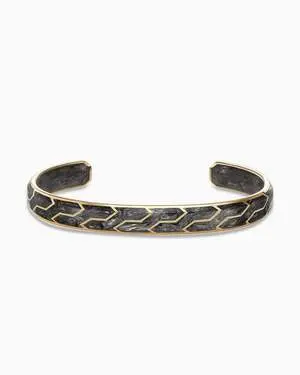 David Yurman Streamline Cuff In 18k Gold And