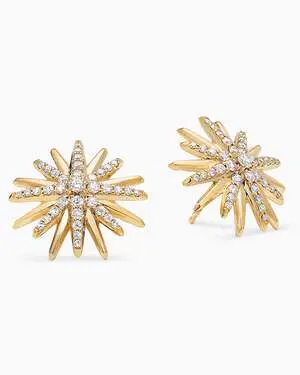 David Yurman Starburst Stud Earrings - Diamond