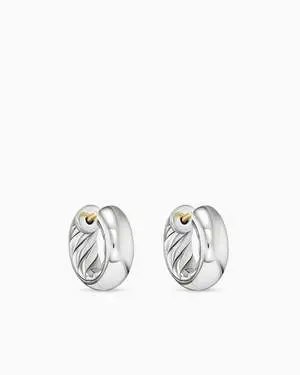 David Yurman Dy Mercer® Micro Hoop Earrings - All Sterling Silver