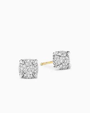 David Yurman Petite Chatelaine Stud Earrings - Diamond