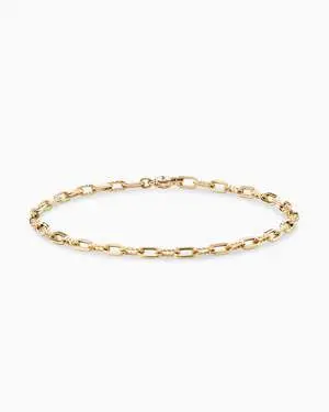 David Yurman Dy Madison® Chain Bracelet - All 18k Yellow Gold