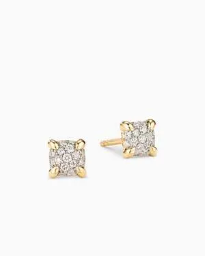 David Yurman Petite Chatelaine Stud Earrings - Diamond
