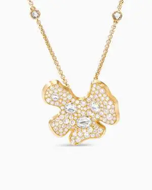 David Yurman Petals Pendant Necklace - Diamond