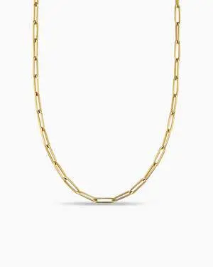 David Yurman Streamline® Chain Necklace In 18k Yellow Gold