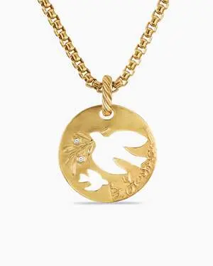 David Yurman Dy Elements® Dove Pendant - Diamond