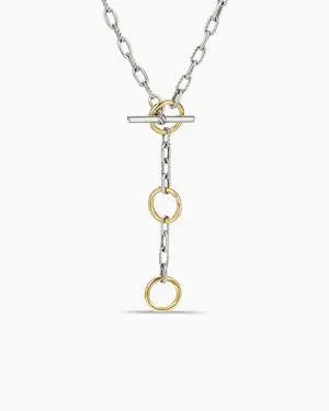 David Yurman Dy Madison® Chain Necklace - Sterling Silver/18k Yellow Gold