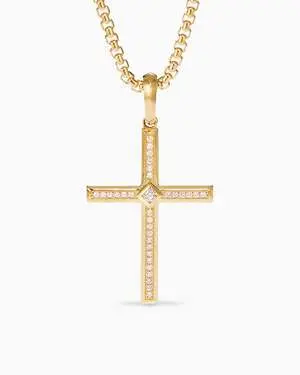 David Yurman Modern Renaissance Cross Pendant - Diamond