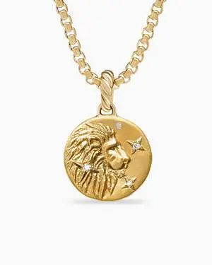 David Yurman Leo Amulet - Diamond