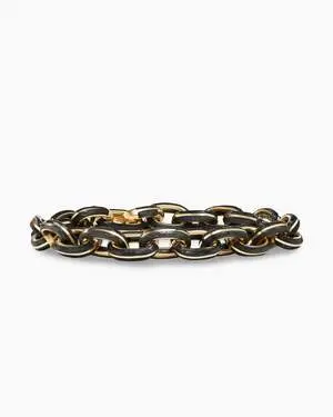 David Yurman Streamline Oval Link Bracelet - Forged Carbon