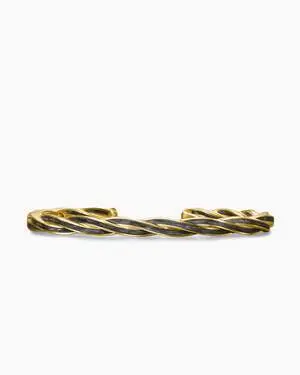 David Yurman Dy Helios Cuff Bracelet - Forged Carbon