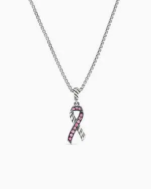 David Yurman Cable Collectibles® Ribbon Necklace - Pink Sapphire