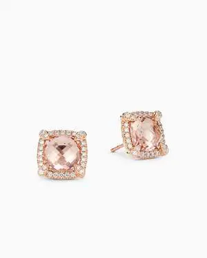 David Yurman David Yurman Chatelaine® Stud Earrings Morganite