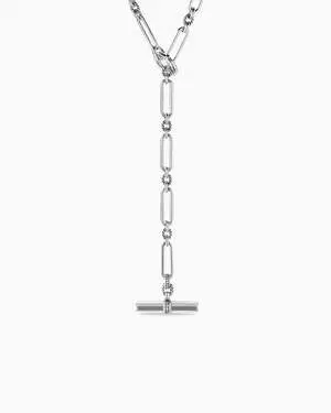 David Yurman Lexington Y Chain Necklace - Diamond