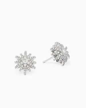 David Yurman Starburst Stud Earrings - Diamond