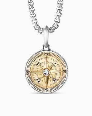 David Yurman Maritime Compass Amulet - Diamond