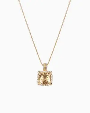 David Yurman Chatelaine® Pendant Necklace - Champagne Citrine
