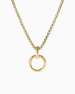 David Yurman 18k Yellow Gold Amulet Holder - All 18k Yellow Gold