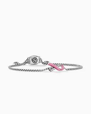 David Yurman Cable Collectibles Ribbon Chain Bracelet - Pink