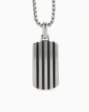 David Yurman Streamline® Sterling Silver Tag - All Sterling Silver