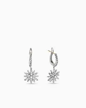 David Yurman Starburst Drop Earrings - Diamond
