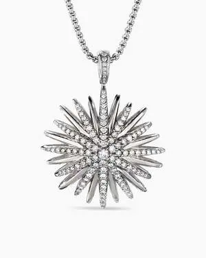 David Yurman Starburst Pendant Necklace - Diamond