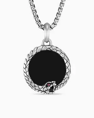 David Yurman Ouroboros Amulet - Black Onyx