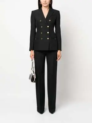 Philosophy Di Lorenzo Serafini Pressed-crease Trousers - Black