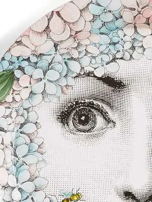 FORNASETTI Ortensia Hand-painted Tray