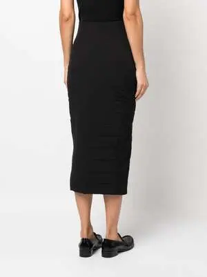 THOM KROM Padded Midi Skirt