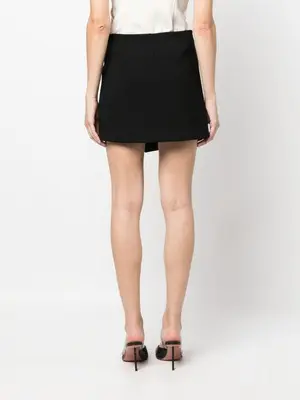 Simkhai Crystal-embellished Asymmetric Miniskirt