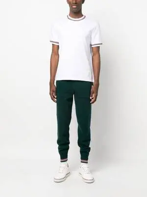 Thom Browne Logo-patch Crew Neck T-shirt