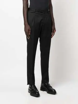 Tagliatore Logo-plaque Slim-cut Trousers