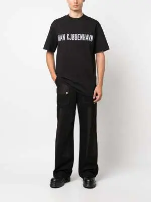 HAN KJØBENHAVN Logo-print Organic Cotton T-shirt