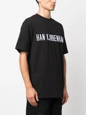 HAN KJØBENHAVN Logo-print Organic Cotton T-shirt