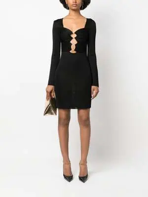 TOM FORD Cut-out Knit Mini Dress