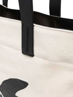 Palm Angels Logo-print Canvas Tote Bag