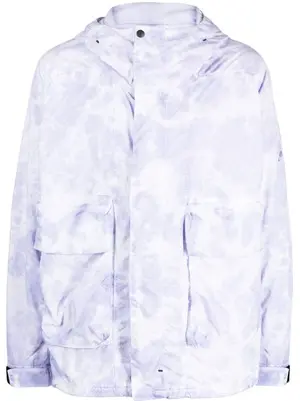 Nike Tech Woven Hooded Jacket Purple