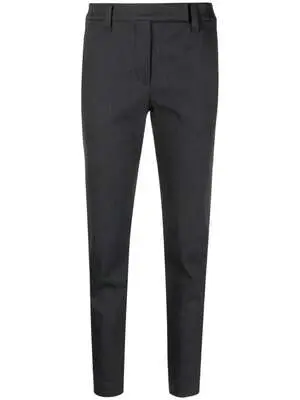 Brunello Cucinelli Mid-rise Cropped Tapered Trousers