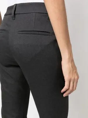 Brunello Cucinelli Mid-rise Cropped Tapered Trousers
