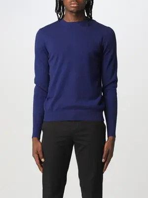 BALLANTYNE Crew Neck Pullover - Blue